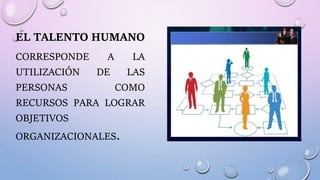 Talento humano power point | PPTX