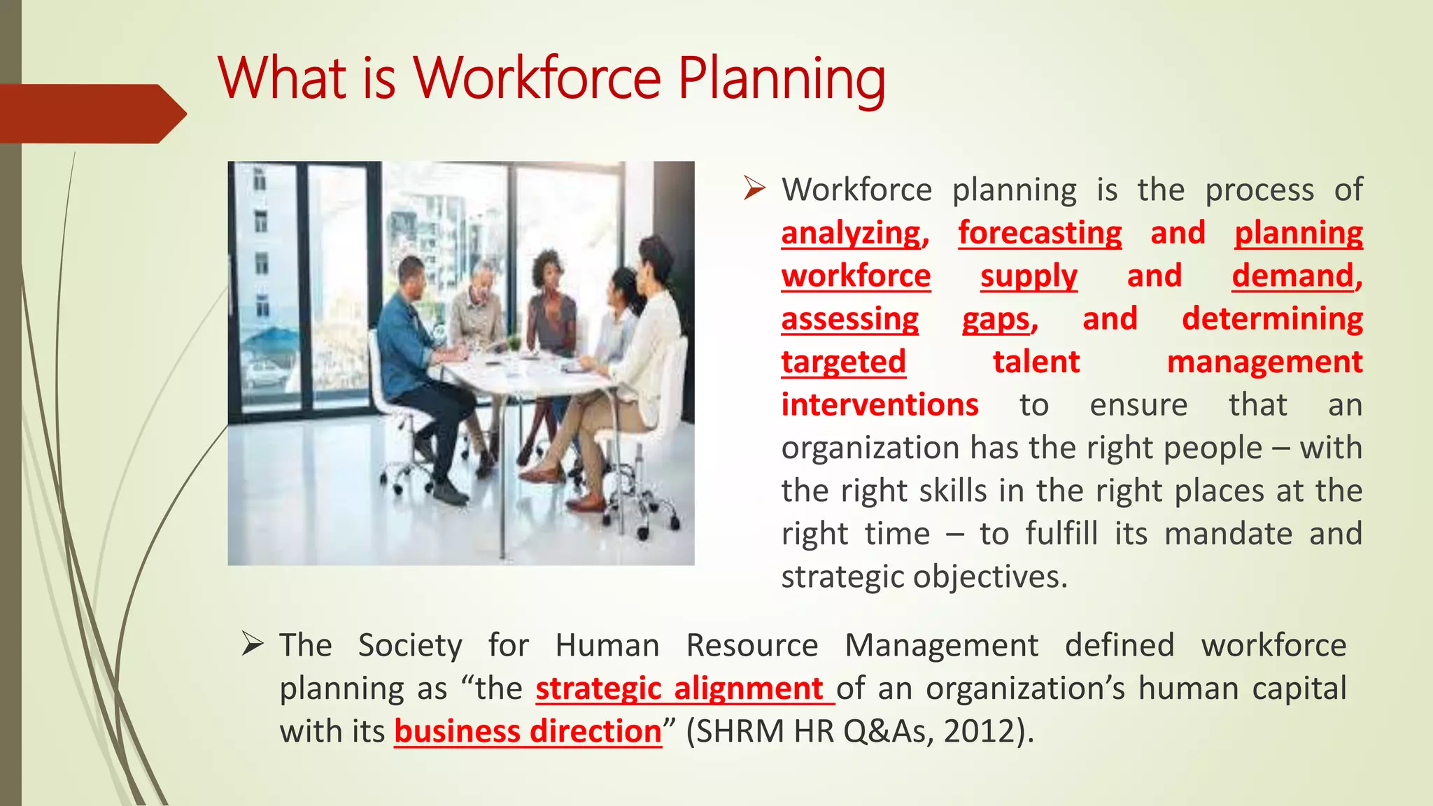 Workforce planning | PPTX