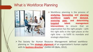 Workforce planning | PPTX