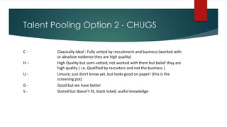 Talent pooling Techniques in a corporate environment | PPT
