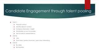 Talent pooling Techniques in a corporate environment | PPT