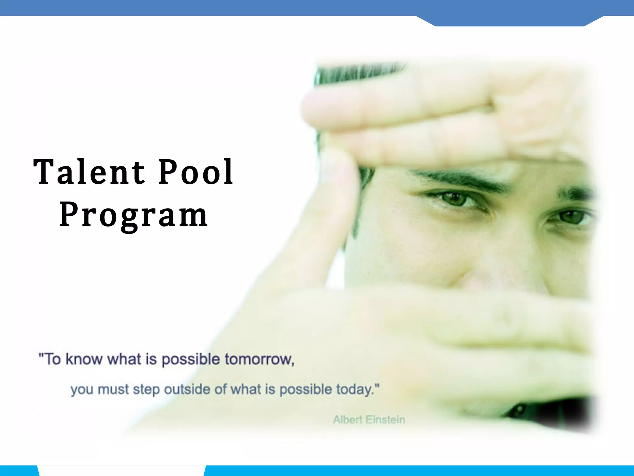Talent Pool Program | PPT