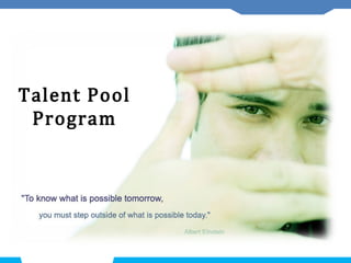 Talent Pool Program | PPT
