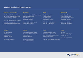 Talent pro Payroll Solutions | PDF | Human Resources | Business