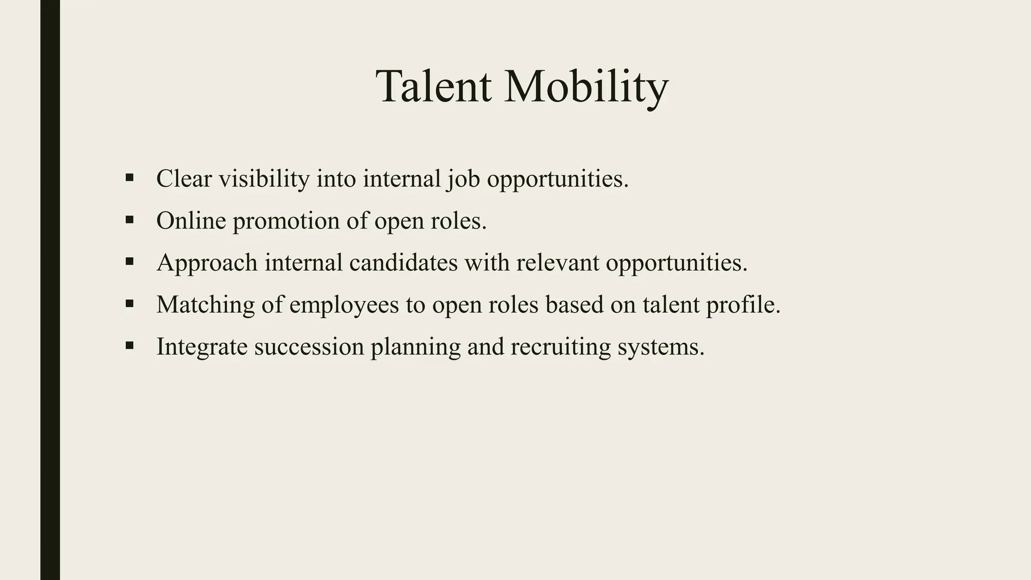 Talent retention presentation for degree | PPTX