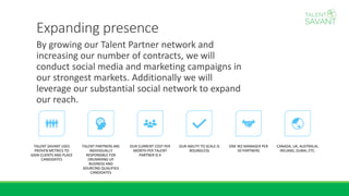 Talent Savant - talent acquisition + job seeker mobile app | PPTX