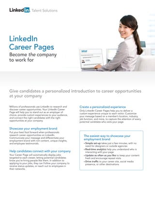 Talent Solution Overview | PDF