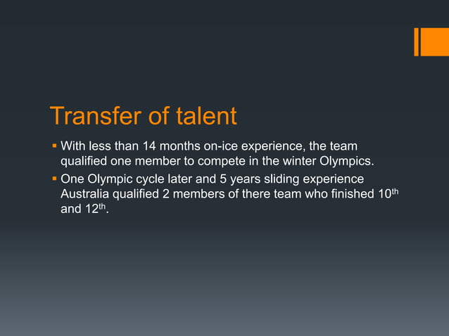 Talent transfer presentation | PPTX | Soccer | Sports