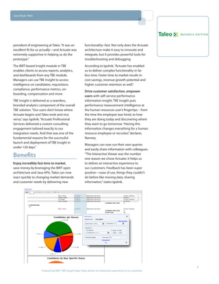 Taleo Case Study | PDF
