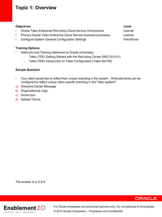 Taleo recruiting-exam-study-guide-1930939 | PDF