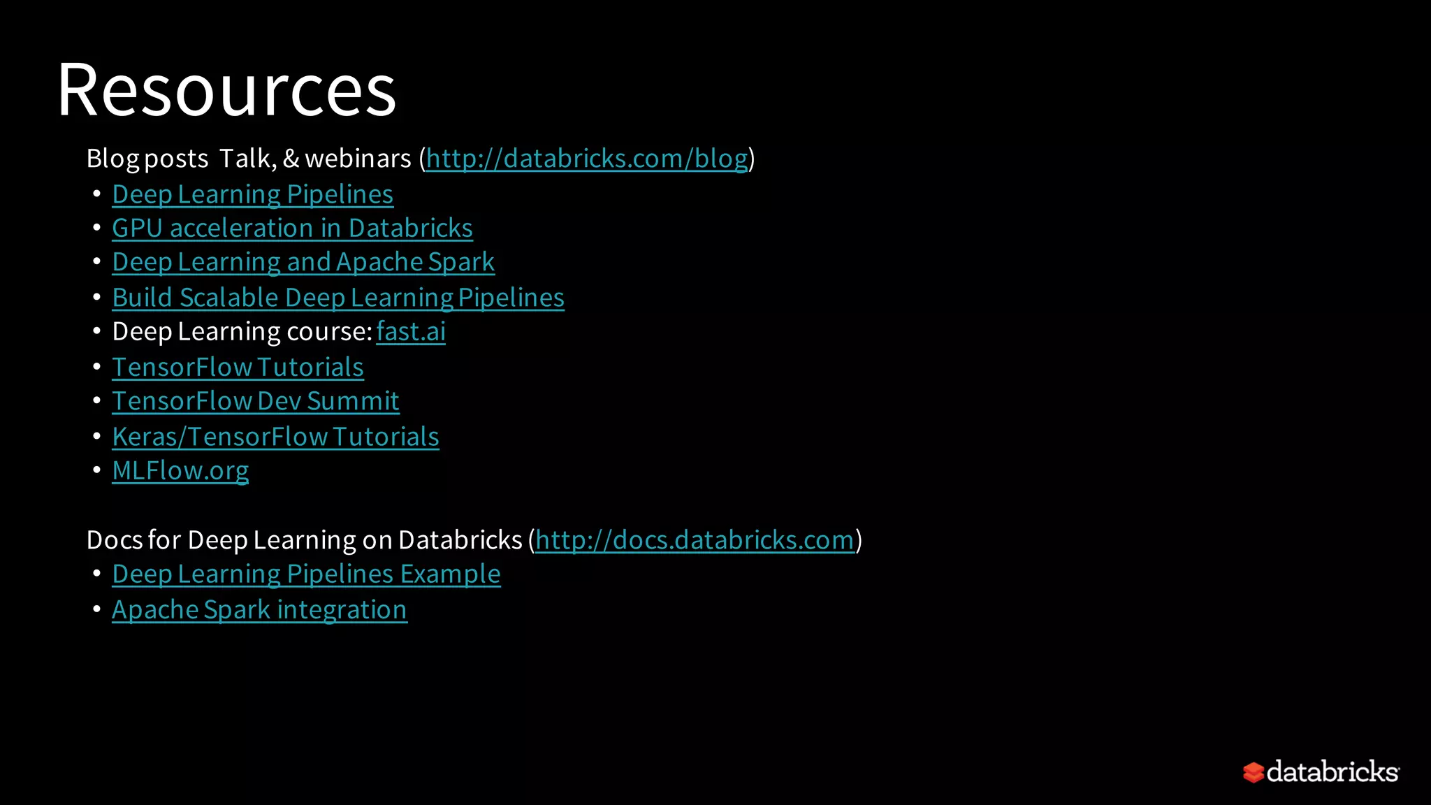 A Tale Of Three Deep Learning Frameworks Tensorflow Keras And Deep Learning Pipelines Ppt