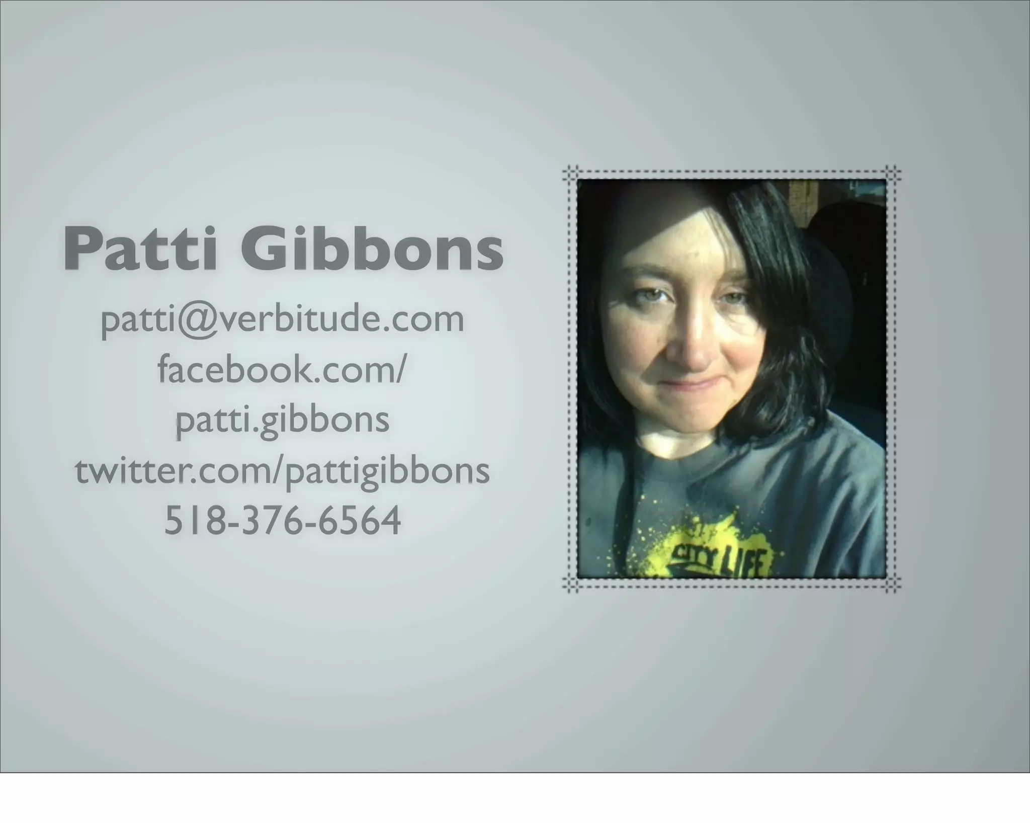 Patti Gibbons: Tales from the trenches | PDF