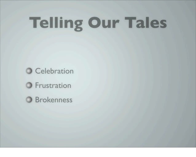 Patti Gibbons: Tales from the trenches | PPT
