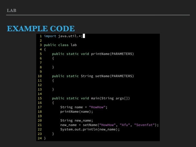 TA Lesson3 - Method | PPT