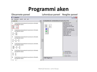 T-Algebra kasutamine | PPTX
