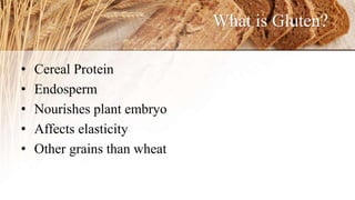 Role of gluten in Bread Formation | PPTX
