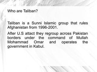 Taliban | PPT