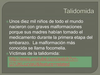 Talidomida | PPTX