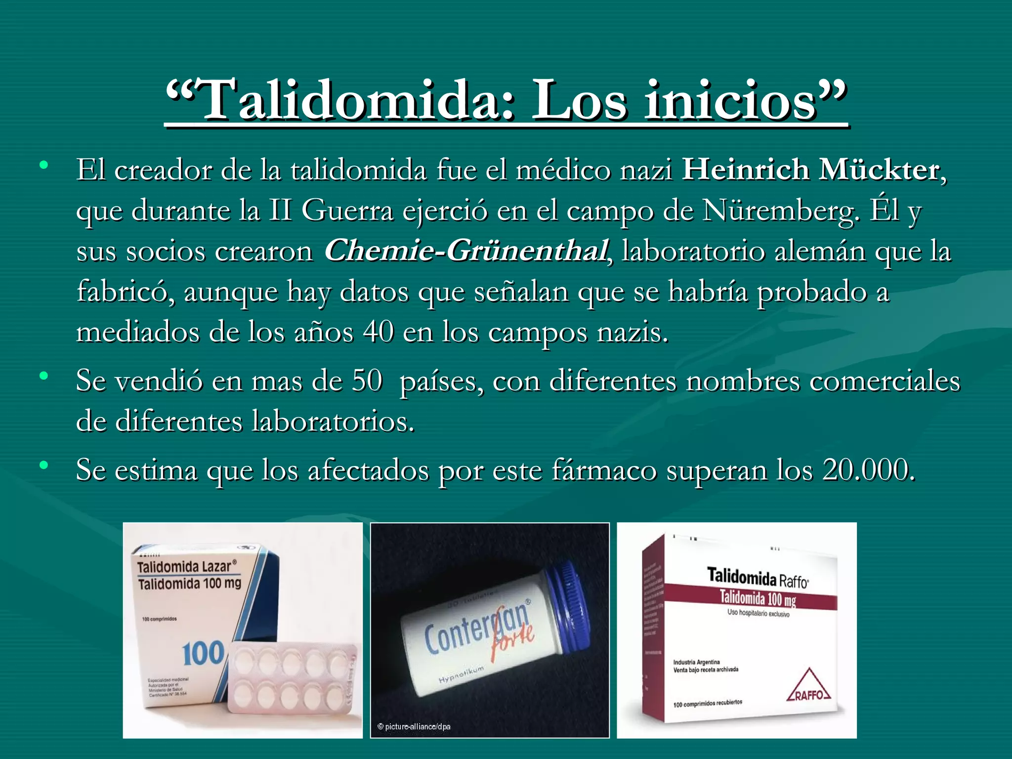 Talidomida | PPT