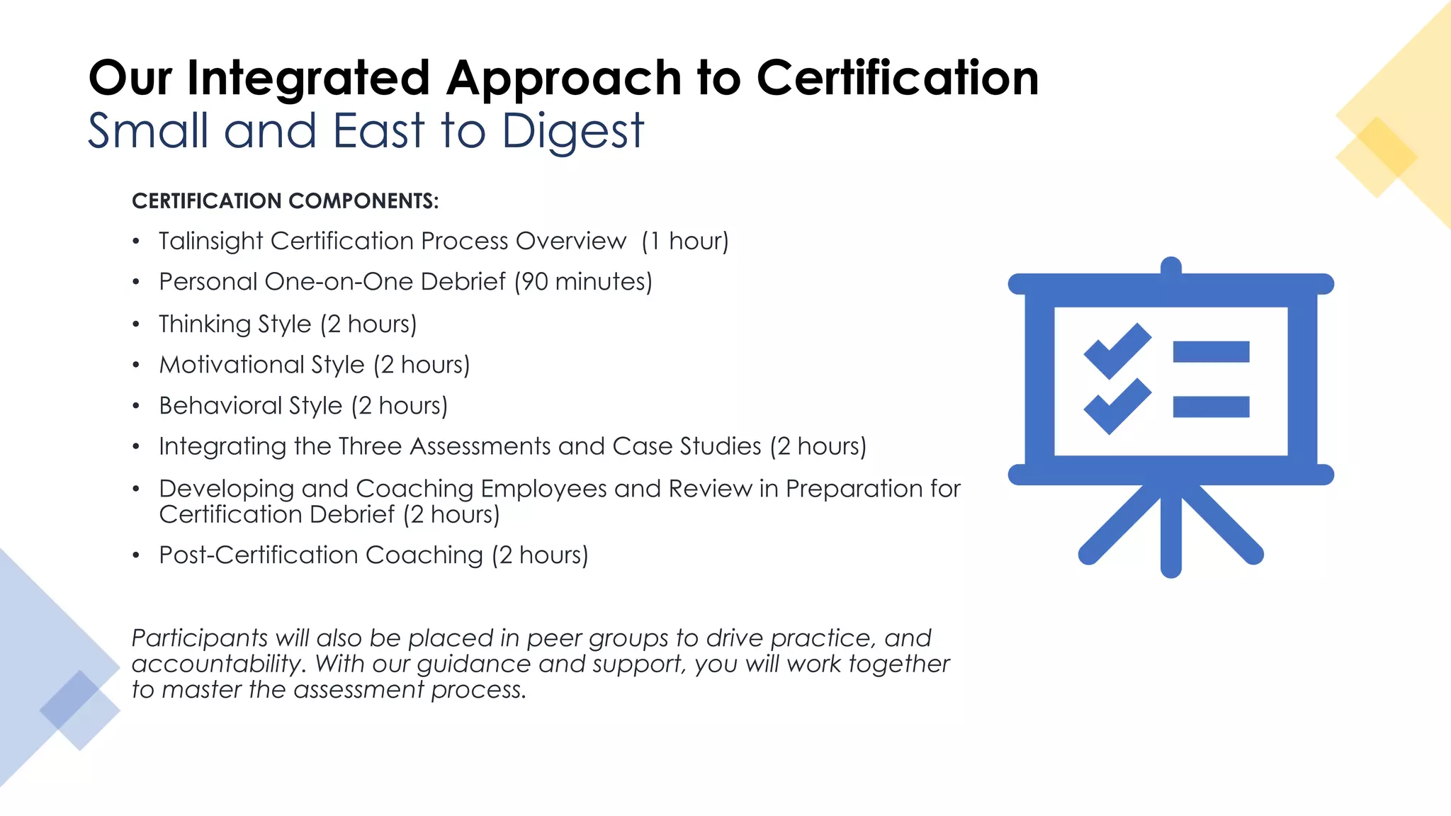 Talinsight Assessment Certification | PDF