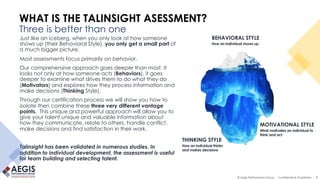 Talinsight Assessment Certification | PDF