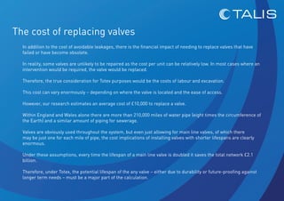 Talis UK Totex Report 2016 | PPT