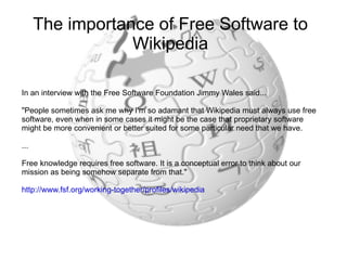 Wikipedia Day 2011 Talk | PPT