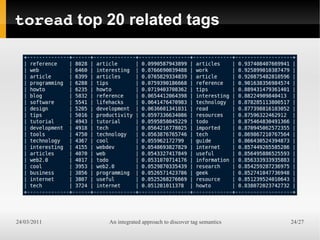 An integrated approach to discover tag semantics | PPT