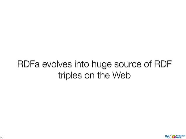 Introduction to RDFa | PPT