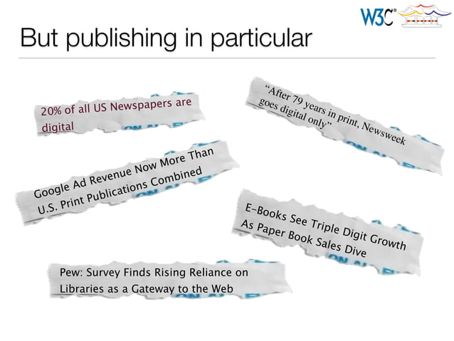 W3C and Digital Publishing | PPT