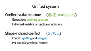 Coeffects: A Calculus of Context-Dependent Computation | PPT