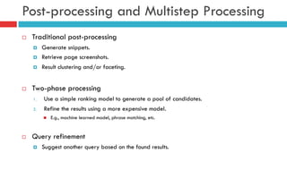Efficient Query Processing in Web Search Engines | PDF | Search | Internet