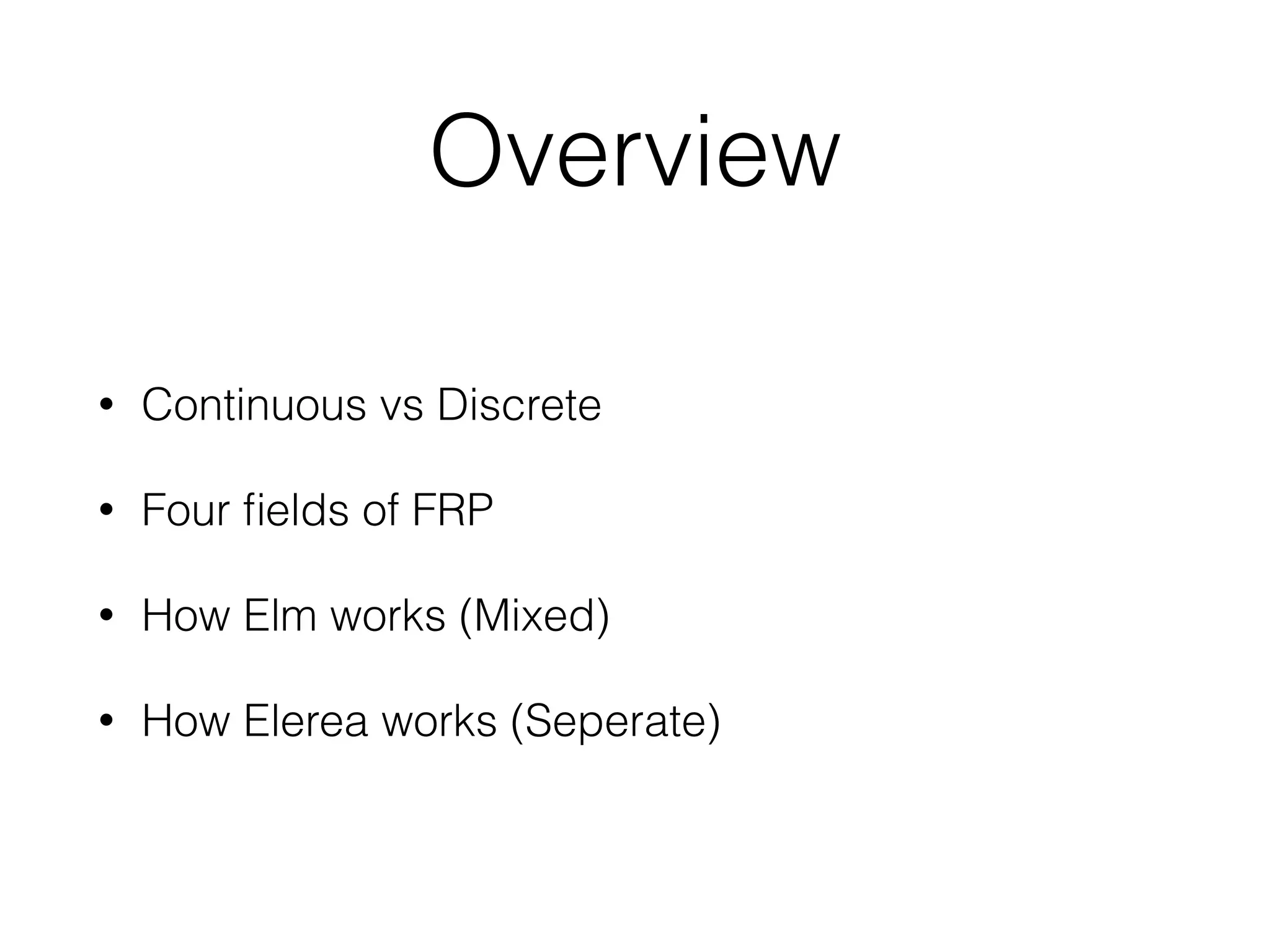 Intro to FRP | PPT