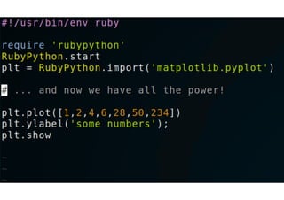 Mad Science: Polyglot Bridges | PPT