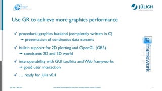 GR.jl - Plotting for Julia based on GR | PPT