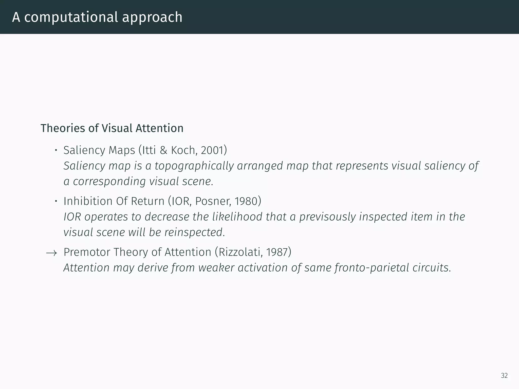 Neural fields, a cognitive approach | PPT