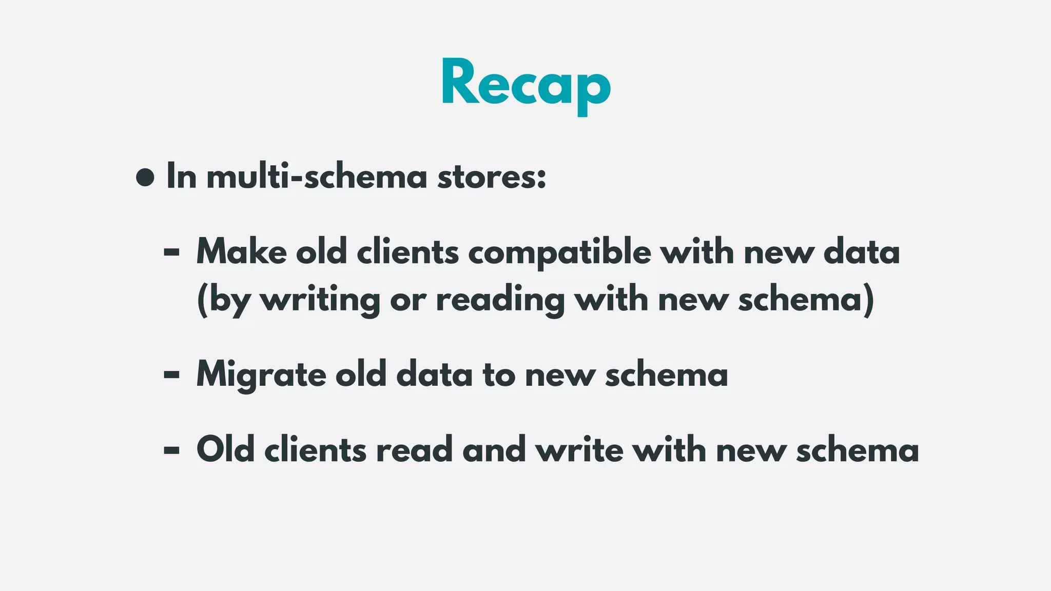 CTO Leadership Series: Schema Evolution Patterns | PDF | Web ...