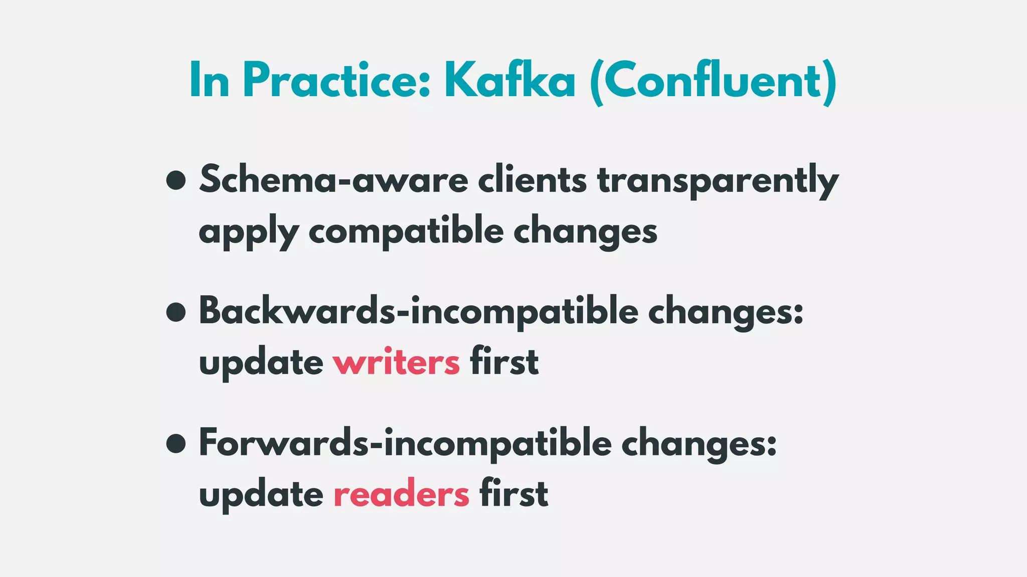 Schema Evolution Patterns - Texas Scalability Summit 2019 | PPT