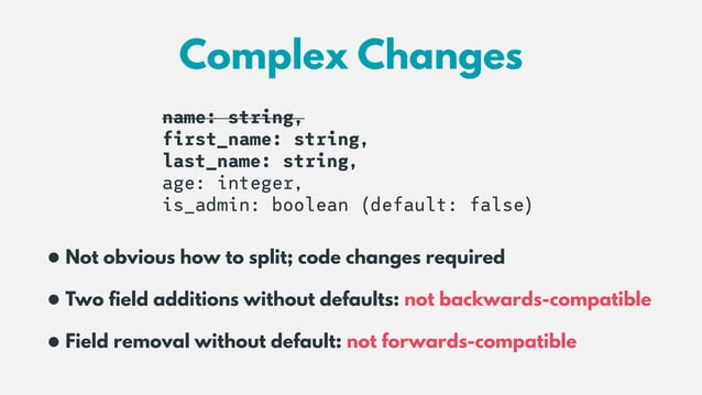 Schema Evolution Patterns - Texas Scalability Summit 2019 | PPT