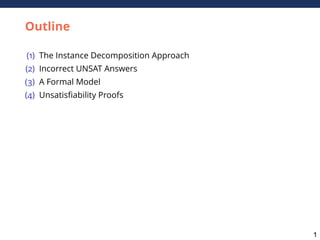 An Expressive Model for Instance Decomposition Based Parallel SAT ...