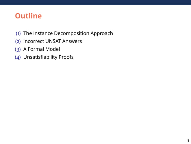 An Expressive Model For Instance Decomposition Based Parallel Sat