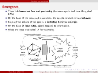 Introduction: Vocabulary of Complex Systems Sciences | PDF