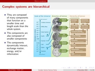 Introduction: Vocabulary of Complex Systems Sciences | PDF