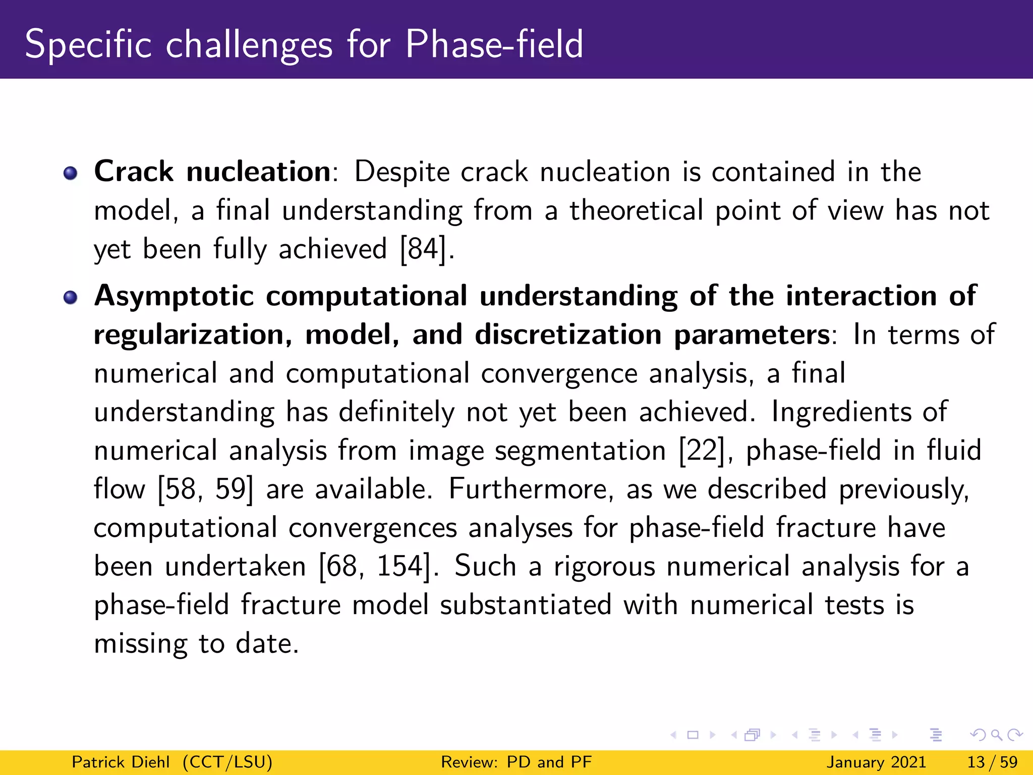 Emi 2021 A Comparative Review Of Peridynamics And Phase Field Models For Engineering Fracture