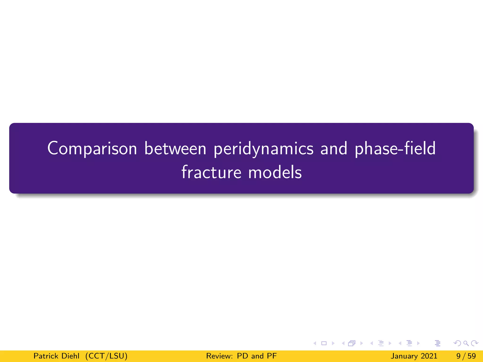 Emi 2021 A Comparative Review Of Peridynamics And Phase Field Models For Engineering Fracture
