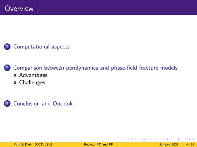 EMI 2021 - A comparative review of peridynamics and phase-field models for engineering fracture ...