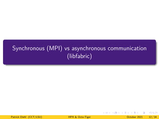 Recent developments in HPX and Octo-Tiger | PDF