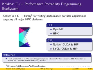 Simulating Stellar Merger using HPX/Kokkos on A64FX on Supercomputer Fugaku | PPT