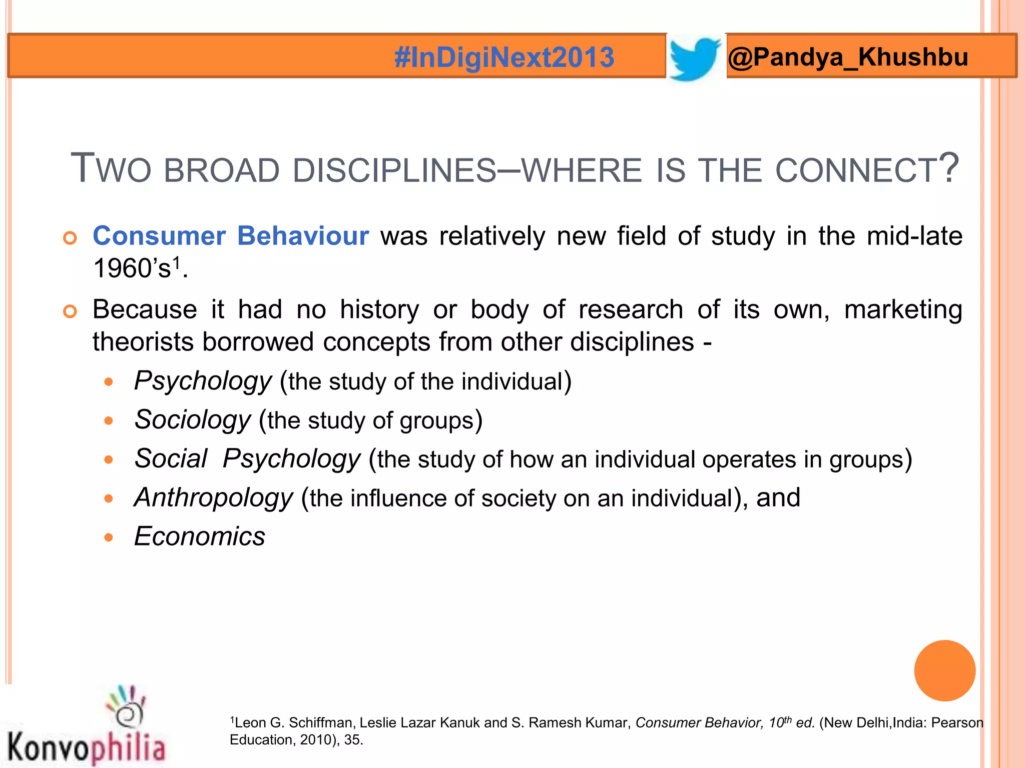 Influence of Social Media on Consumer Behaviour | PPTX