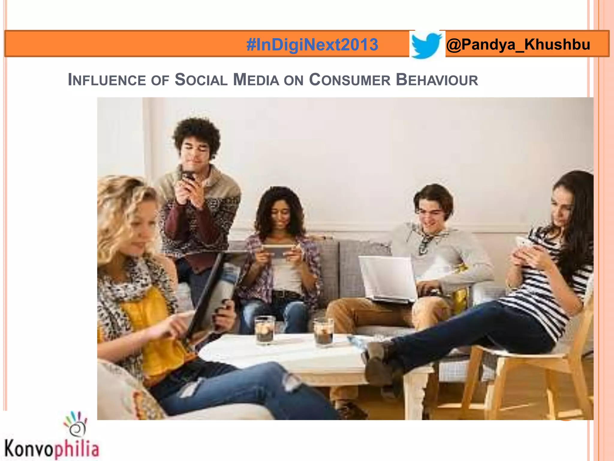 Influence of Social Media on Consumer Behaviour | PPTX